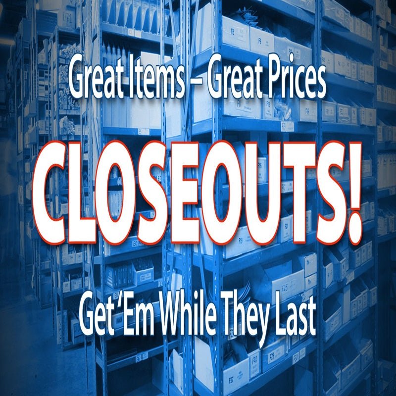 Closeouts – Last Chance Deals at Micro-Mark