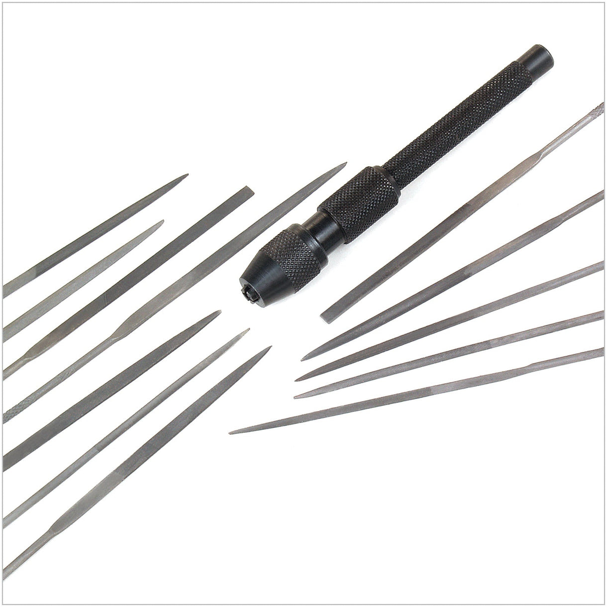 Micro File Set | 12-Piece Precision Filing Kit | Micro-Mark