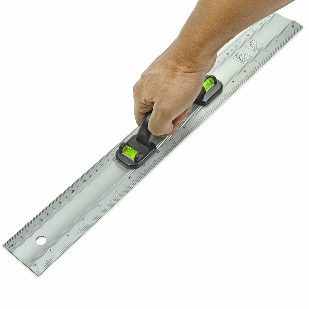20" Ruler with Handle and Levels – Micro-Mark