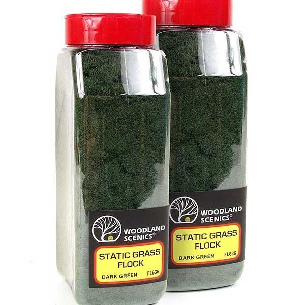 Dark Green Static Grass – Micro-Mark