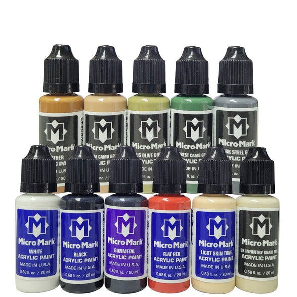 Model Paints | Acrylics, Primers & Airbrush Colors | Micro-Mark