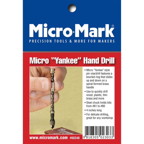 Pin Vises & Hand Drills | Precision Tools for Modelers | Micro-Mark