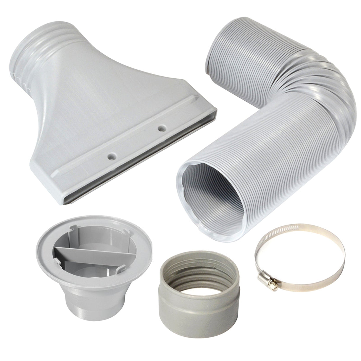 Exhaust Duct with Window Vent for Micro-Mark Spray Booths