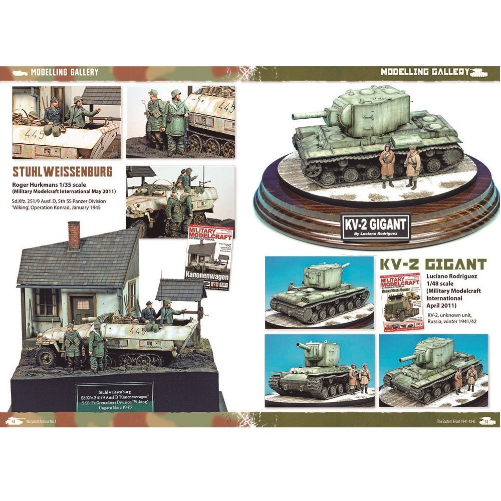 Acrylicos Vallejo Warpaint Armour 1: "Armour of the Eastern Front 1941 ...
