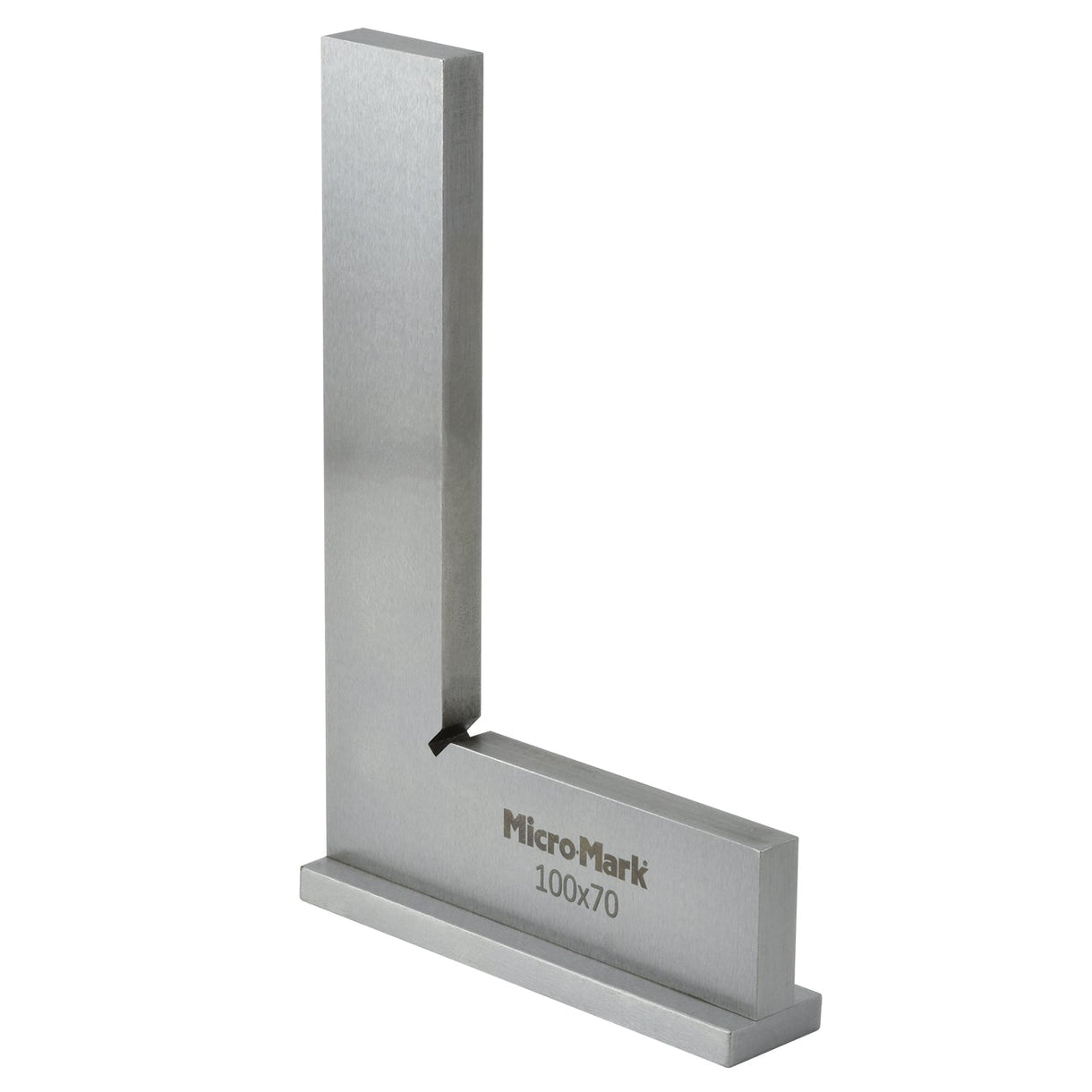Wide Base Vertical Steel Mini Square, 4" – Micro-Mark